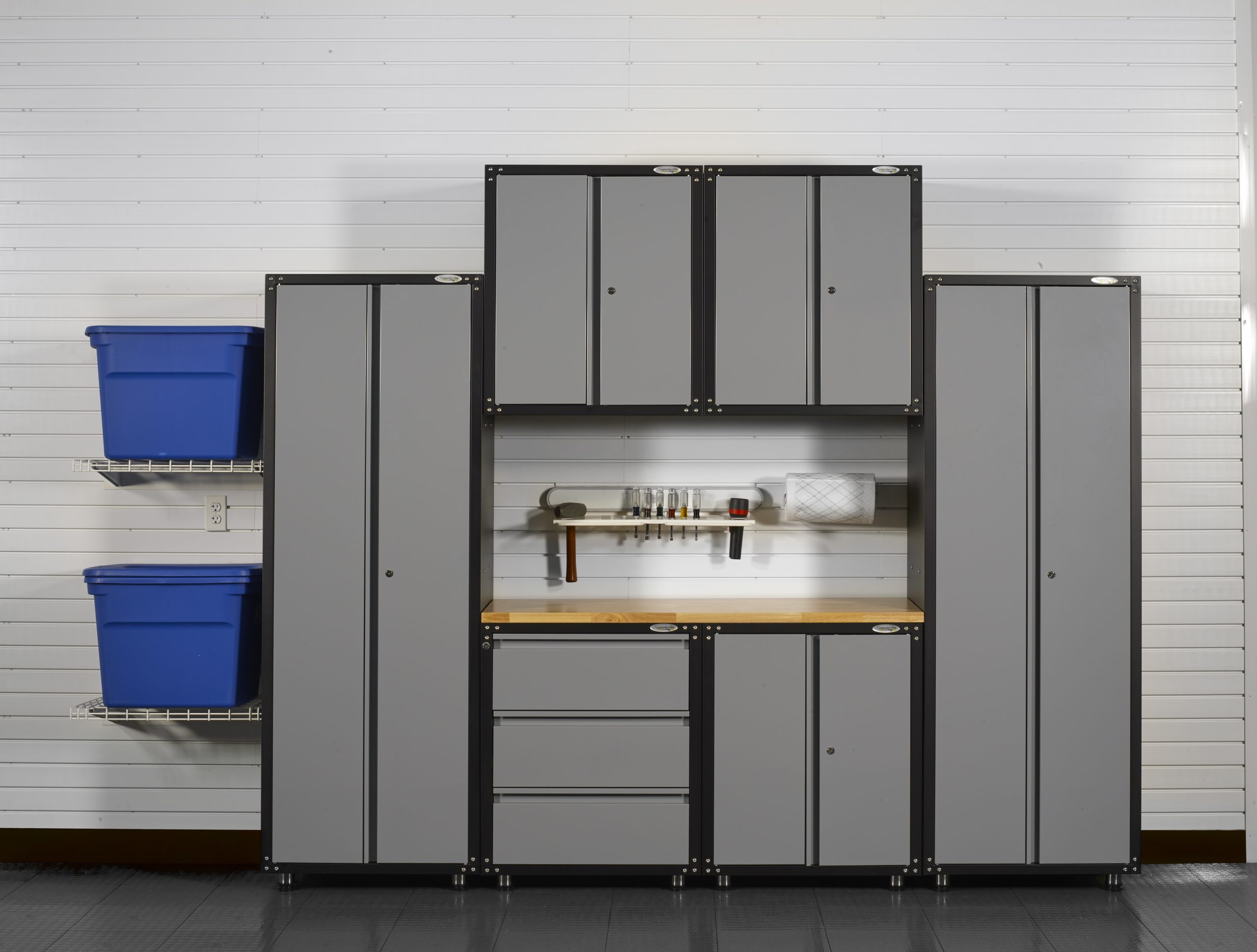 Garage Storage Solutions | Garage Cabinets Shelves | GarageTek